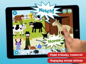 Make a scene - Farmyard : une application de sticker à la ferme