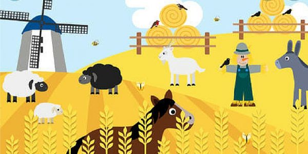 Make a scene - Farmyard : une application de sticker à la ferme
