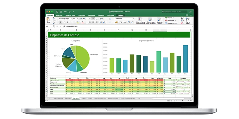 Microsoft Excel, application iOS et Android - App-enfant